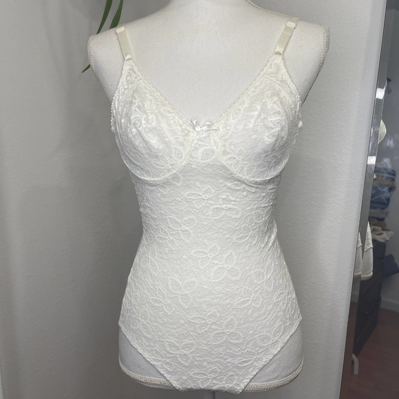 Bali | Intimates & Sleepwear | Vintage 9s Bali Lace Bodysuit 36b | Poshmark